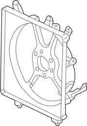 Genuine BMW Fan Shroud - 17112283407 - Modded Euros