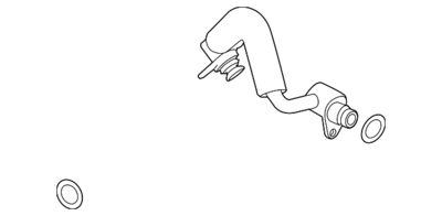 Genuine BMW Turbocharger Coolant Feed Pipe - 11538853292 - Modded Euros