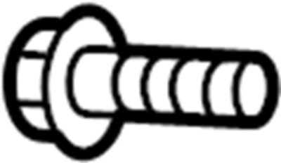 Genuine BMW Hex Bolt (M6X16-U1-A2-70) - 07119905413 - Modded Euros