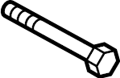 Genuine BMW Fuel Injector Retaining Bracket Screw - 13538661716 ...