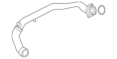 Genuine BMW Engine Coolant Pipe - 11537588880 - Modded Euros