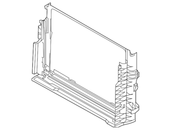 Genuine BMW Module Carrier - 17117507970 - Modded Euros