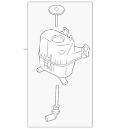 Genuine BMW Power Steering Reservoir - 32416776242 - Modded Euros