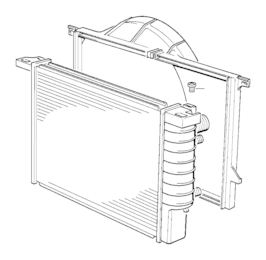 Genuine BMW Radiator - 17111702762 - Modded Euros