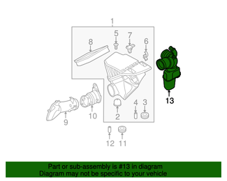 Genuine BMW Intake Boot - 13717521034 - Modded Euros