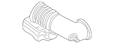 Genuine BMW Rubber Boot With Resonator - 13717523726 - Modded Euros