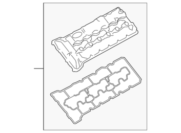 Genuine BMW Engine Valve Cover - 11127587738 - Modded Euros