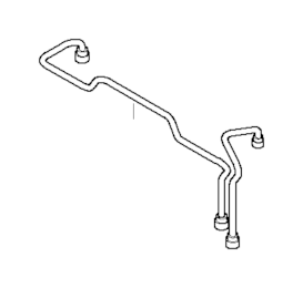 Genuine BMW Vent Line Left - 16116752843 - Modded Euros