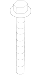 Genuine BMW Engine Oil Filter Housing Bolt - 07119906675 - Modded Euros