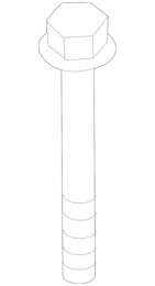 Genuine BMW Strut Pinch Bolt - 07119905418 - Modded Euros