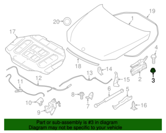 Genuine BMW Hex Bolt (M8X25-8 8Znniv) - 07119906181 - Modded Euros