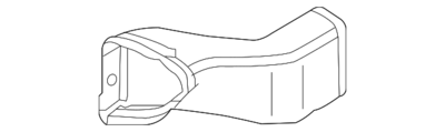 Genuine BMW Brake Air Duct Right - 51117896588 - Modded Euros