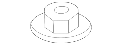Genuine BMW Hex Nut With Plate (M88 8Zns3) - 07147204294 - Modded Euros