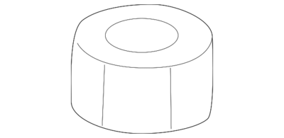 Genuine BMW Self-Locking Hex Nut (M 6) - 07147575163 - Modded Euros