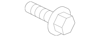Genuine BMW Hex Bolt With Washer (M6X18) - 07149182436 - Modded Euros