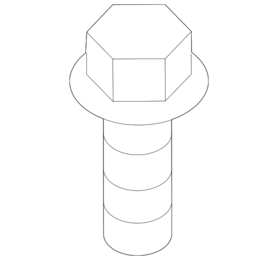 Genuine BMW Hex Bolt With Washer (M8X25) - 07149231837 - Modded Euros