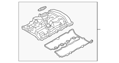 Genuine BMW Cylinder Head Cover - 11127611278 - Modded Euros