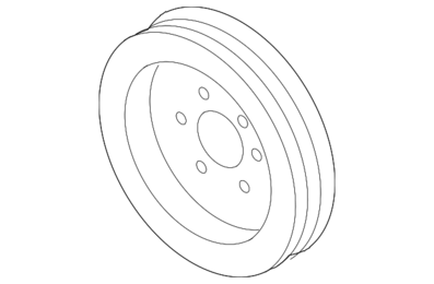 Genuine BMW Engine Crankshaft Pulley - 11237597422 - Modded Euros