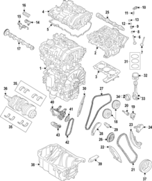 Genuine BMW Engine Timing Chain Guide - 11317617489 - Modded Euros