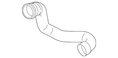 Genuine BMW Engine Coolant Hose - 11537593513 - Modded Euros