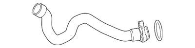 Genuine BMW Engine Coolant Hose - 11537598234 - Modded Euros
