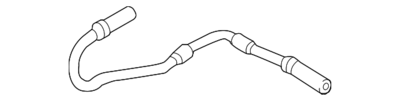 Genuine BMW Engine Coolant Hose - 11537843273 - Modded Euros