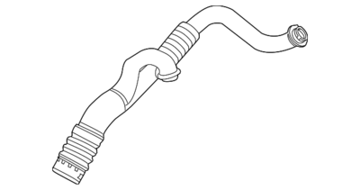 Genuine BMW Turbocharger Charge Pipe (Hot Side) - 11657556551 - Modded ...