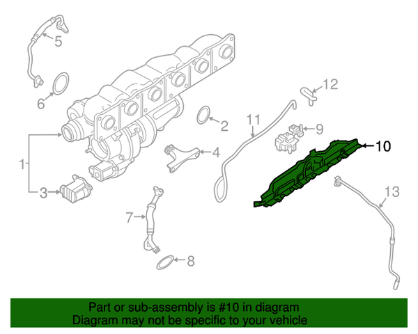 Genuine BMW Bracket - 11657588579 - Modded Euros