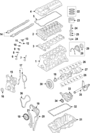 Genuine BMW Engine Timing Chain Guide - 13522249624 - Modded Euros