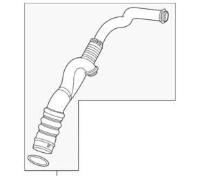 Genuine BMW Charge-Air Duct - 13717582313 - Modded Euros