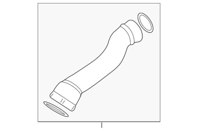 Genuine BMW Charge Air Tube - 13717602652 - Modded Euros
