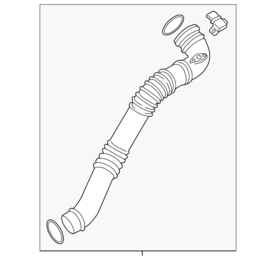 Genuine BMW Charge-Air Duct - 13717607941 - Modded Euros