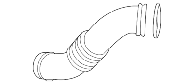 Genuine BMW Air Duct With Air Resonator - 13717632501 - Modded Euros