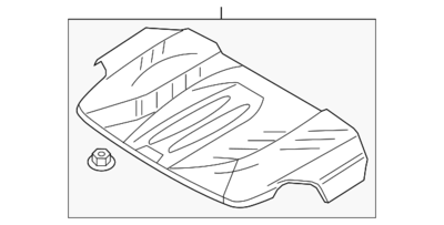 Genuine BMW Engine Cover - 13717843155 - Modded Euros