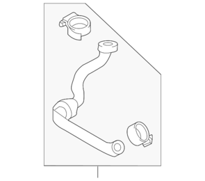 Genuine BMW Engine Coolant Hose - 17127591088 - Modded Euros