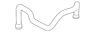 Genuine BMW Engine Coolant Hose - 17127589736 - Modded Euros