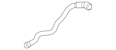 Genuine BMW Engine Coolant Hose - 17127612446 - Modded Euros