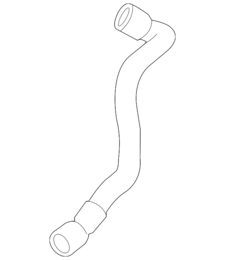 Genuine BMW Engine Coolant Hose - 17127619689 - Modded Euros