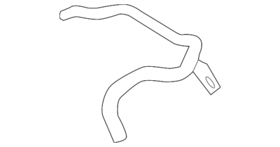 Genuine BMW Engine Coolant Hose - 17127619702 - Modded Euros