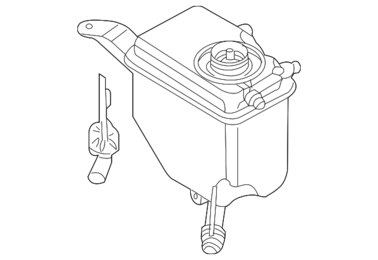 Genuine BMW Expansion Tank - 17137647284 - Modded Euros