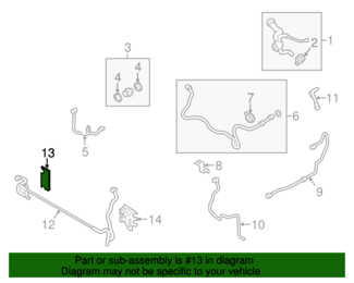 Genuine BMW Clip - 17227586897 - Modded Euros