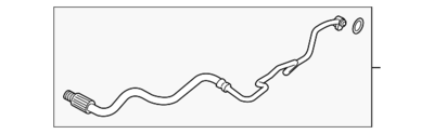 Genuine BMW Engine Oil Cooler Pipe Flow - 17227627752 - Modded Euros