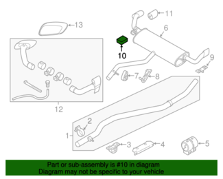 Genuine BMW Repair Kit Exhaust Flap - 18307600244 - Modded Euros