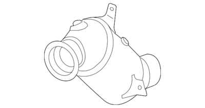 Genuine BMW Catalytic Converter - 18327643427 - Modded Euros