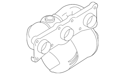 Genuine BMW Exhaust Manifold - 18407646693 - Modded Euros