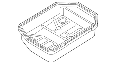 Genuine BMW Automatic Transmission Oil Pan - 24117571202 - Modded Euros
