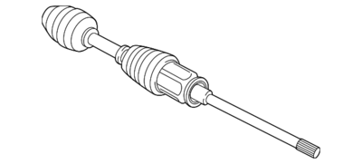 Genuine BMW CV Axle Assembly - 31607618678 - Modded Euros
