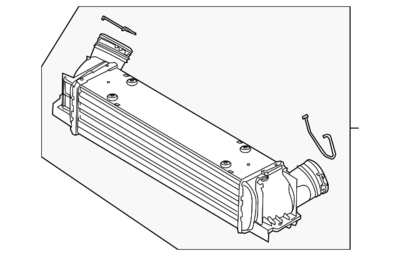 Genuine BMW Intercooler - 17517540035 - Modded Euros