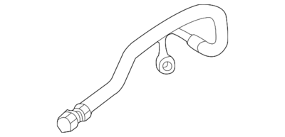 Genuine BMW Power Steering Return Hose - 32416796391 - Modded Euros