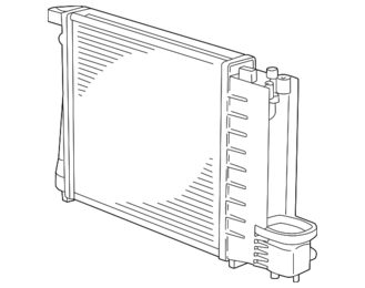 Genuine BMW Radiator - 17111728907 - Modded Euros